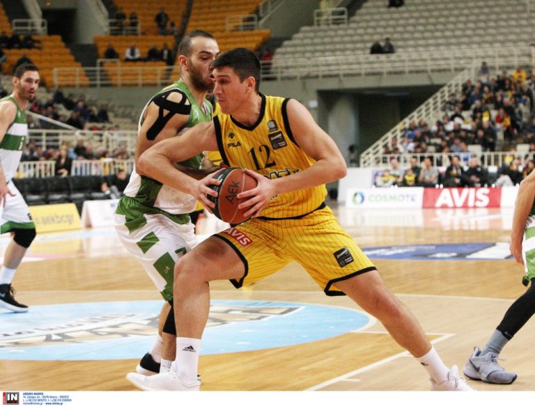 Ο Μανδραϊκός στο ΑΕΚ - Γυμναστικός - AEK BC