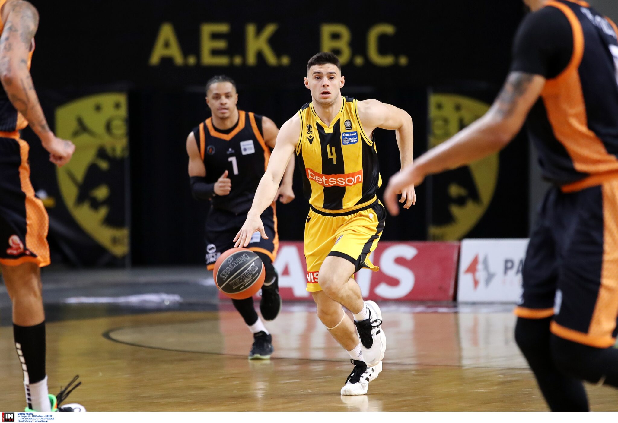 Ήττα από Προμηθέα - AEK BC