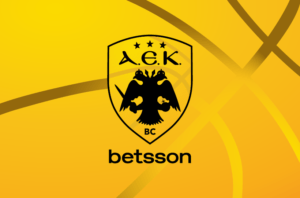 The new logo of AEK Betsson BC - AEK BC